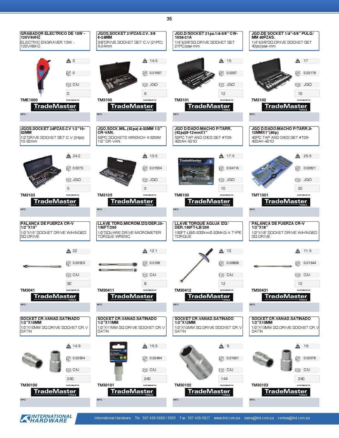 Catalog - Catálogo 2013 by INTERNATIONAL HARDWARE - Issuu