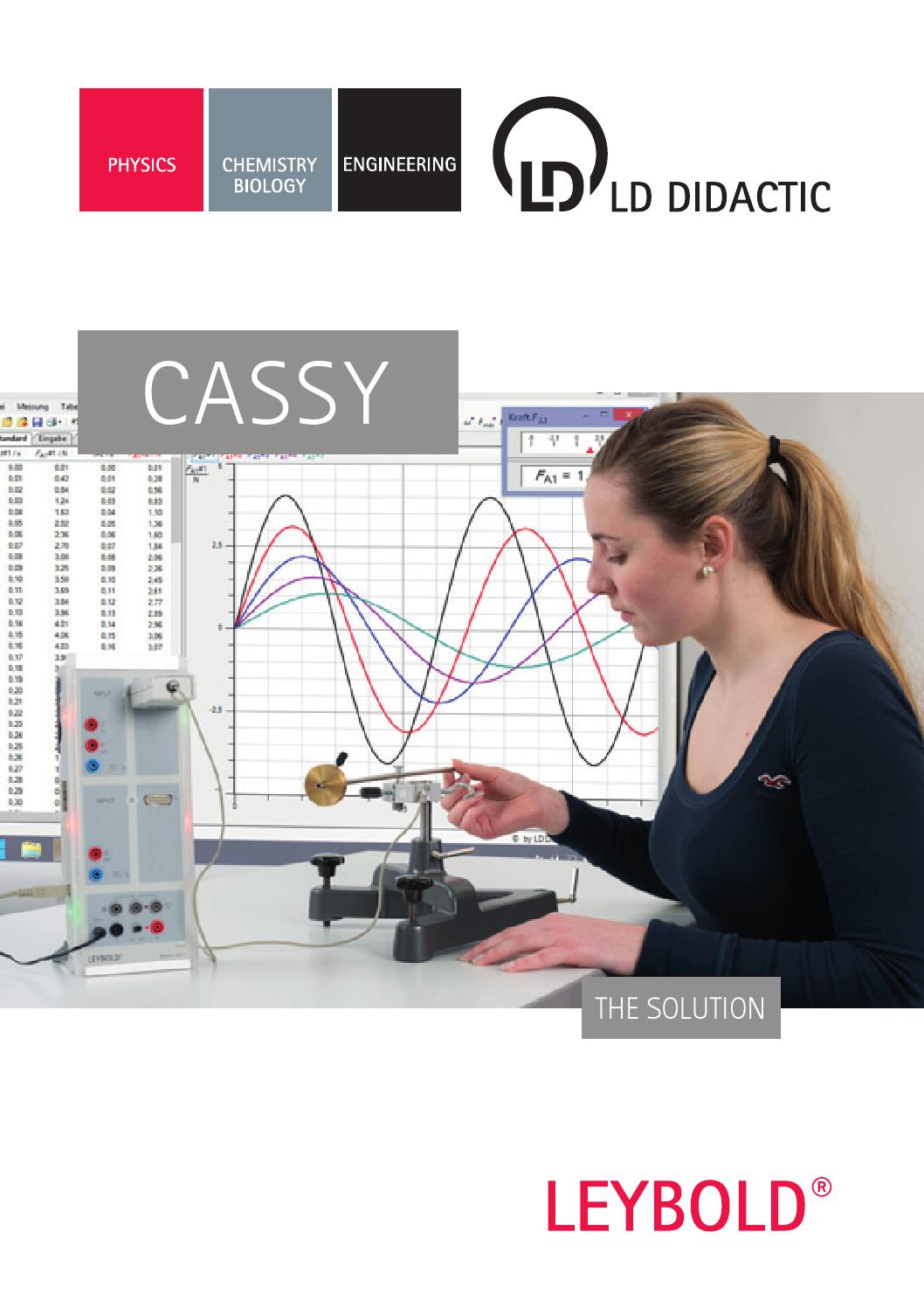 CASSY system by LD Didactic GmbH - Issuu