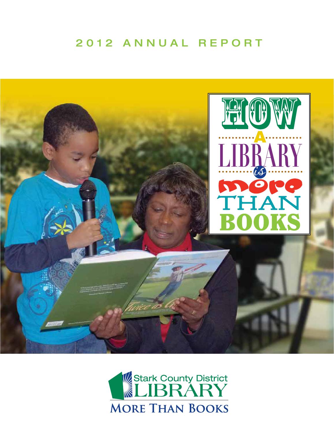 2012 Annual Report for Stark County District Library by Stark Library ...