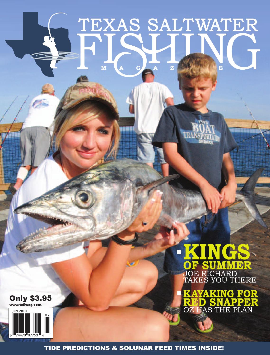 July 2013 by Texas Salwater Fishing Magazine - Issuu