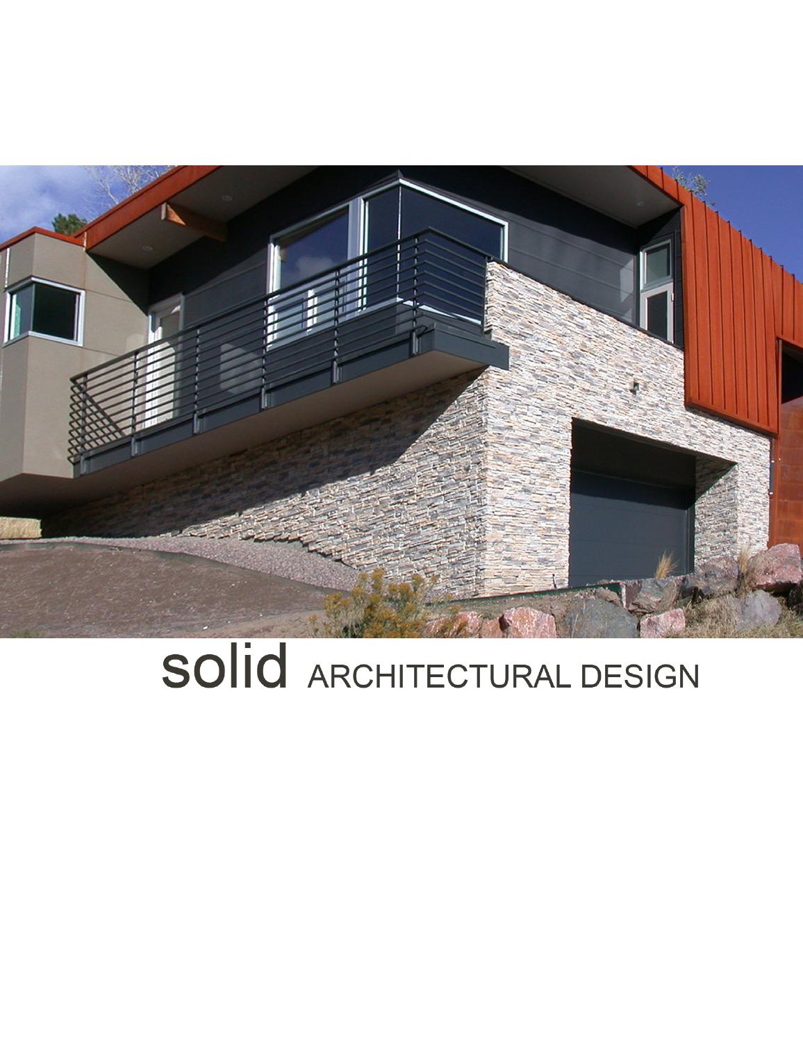 Solid architectural design portfolio by owen beard - Issuu
