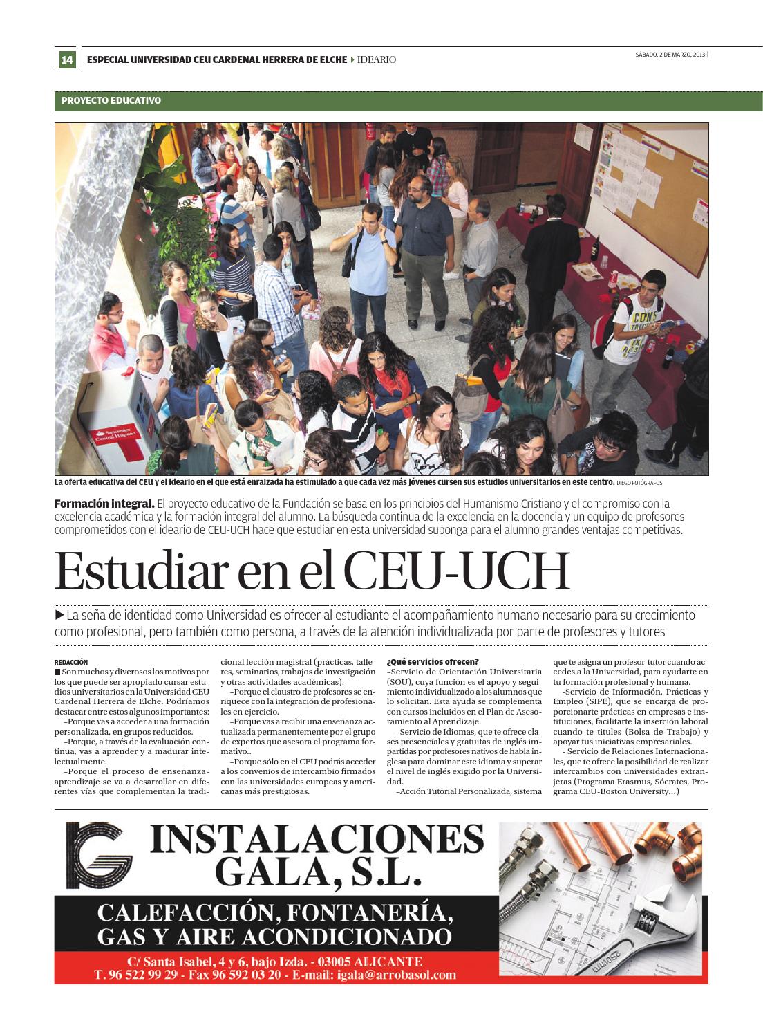 Especial CEU-UCH Elche (Alicante) by Universidad CEU Cardenal Herrera ...