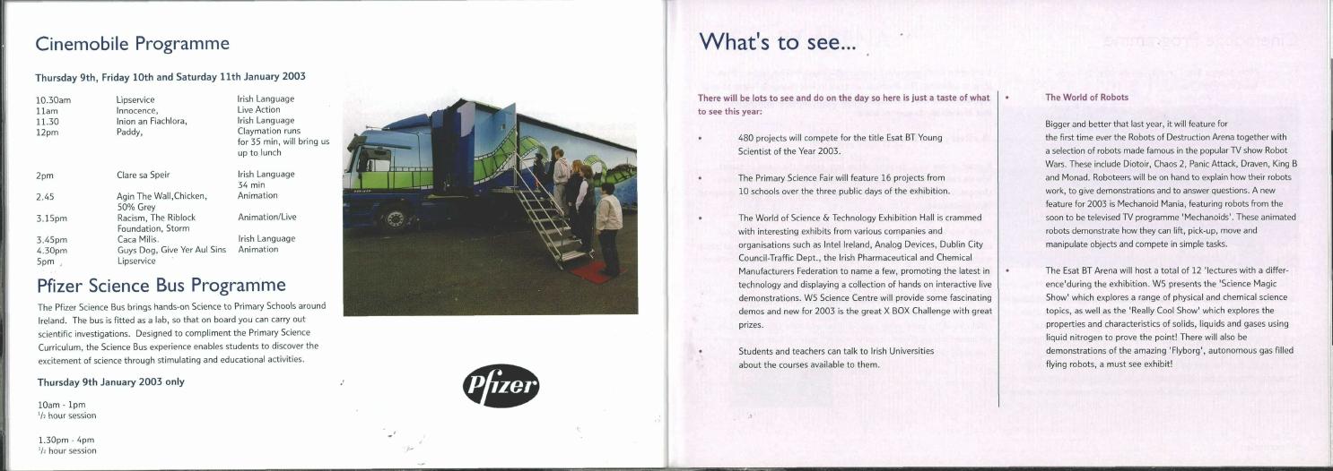 2003 BT Young Scientist Exhibition Guide by BT Young Scientist - Issuu