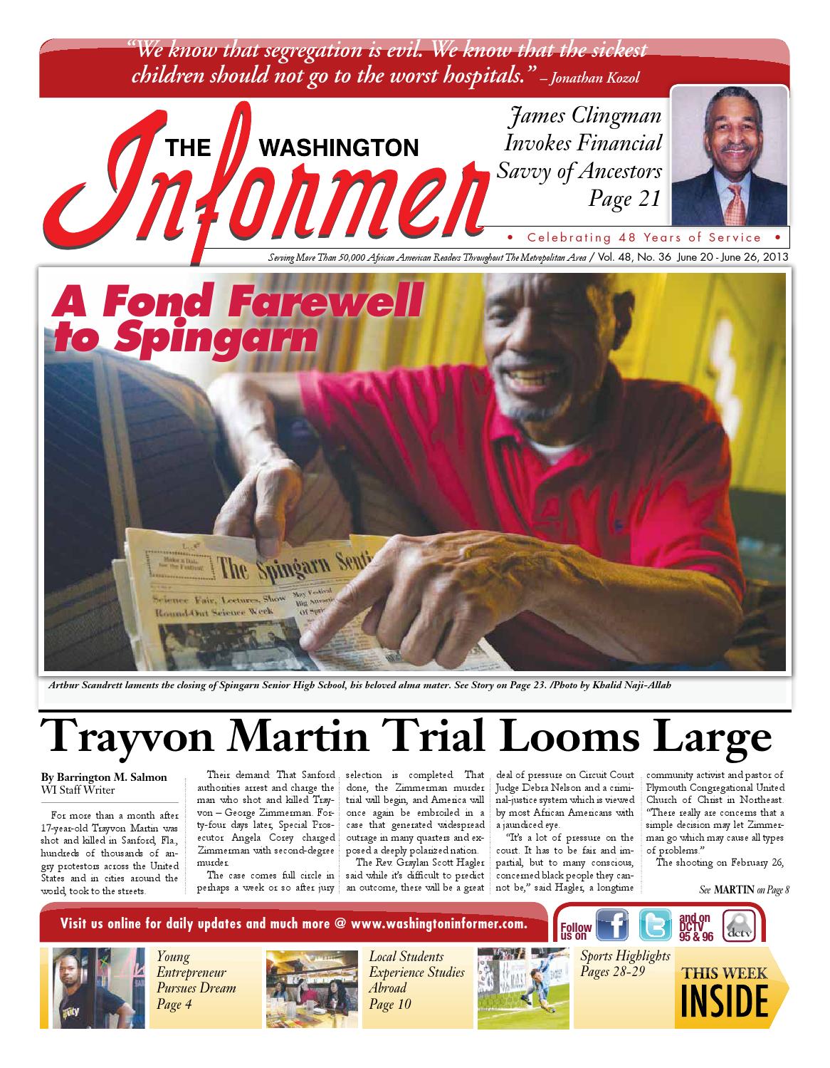 Washington Informer - June 20, 2013 by The Washington Informer - Issuu