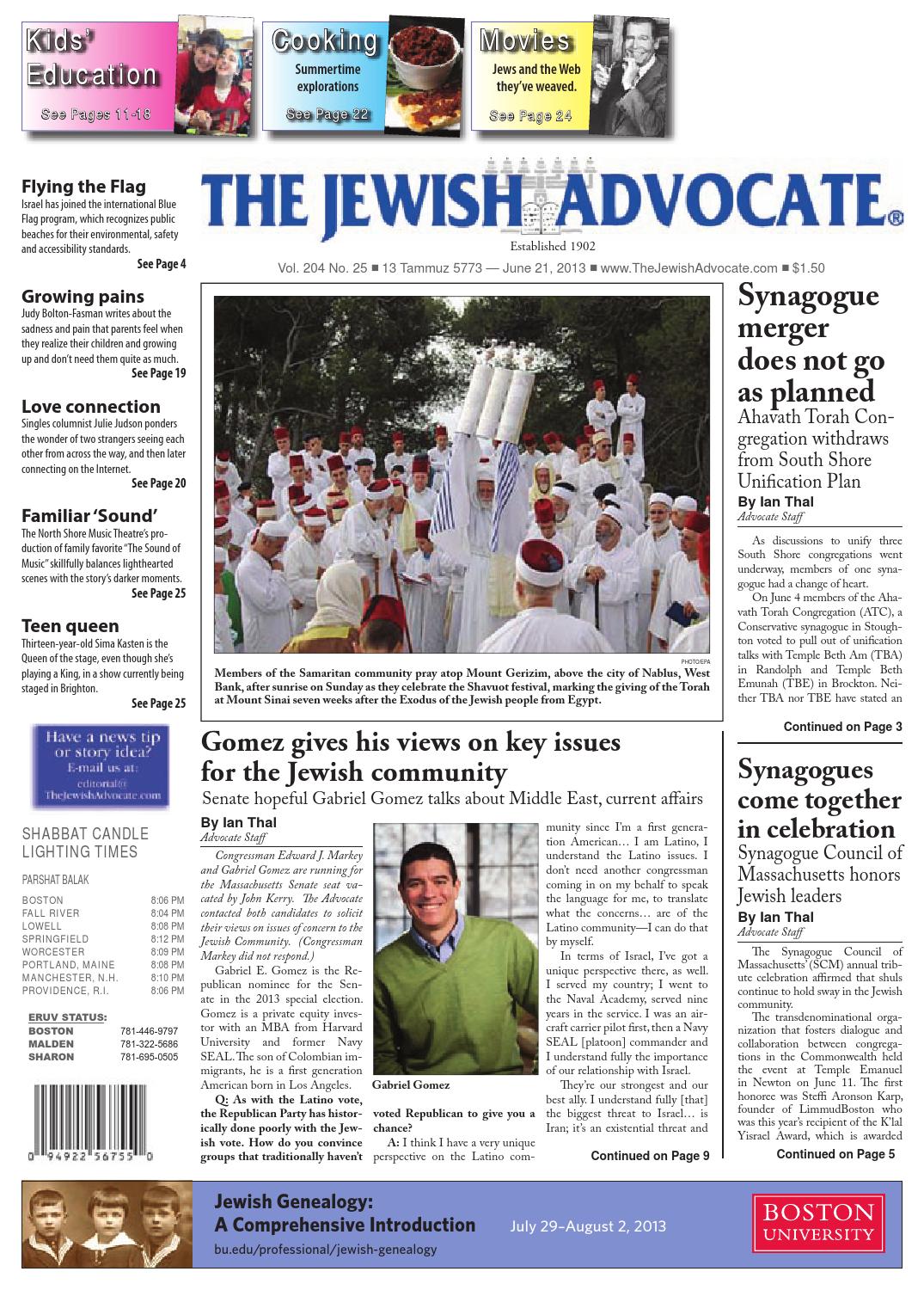 Jewish Advocate by Design2Pro - Issuu