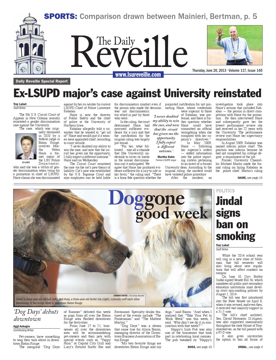 The Daily Reveille - June 20, 2013 by Reveille - Issuu