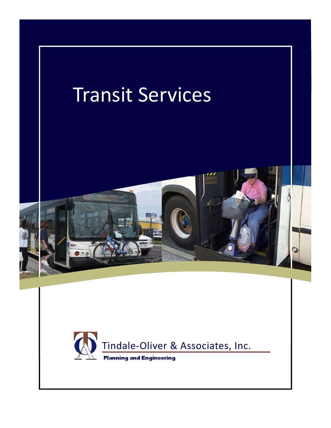 Transit Services by Tindale Oliver - Issuu