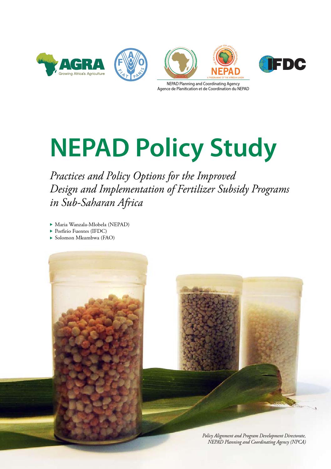 NEPAD Policy Study English By IFDC Issuu nepad-policy-study-english-by-ifdc-issuu