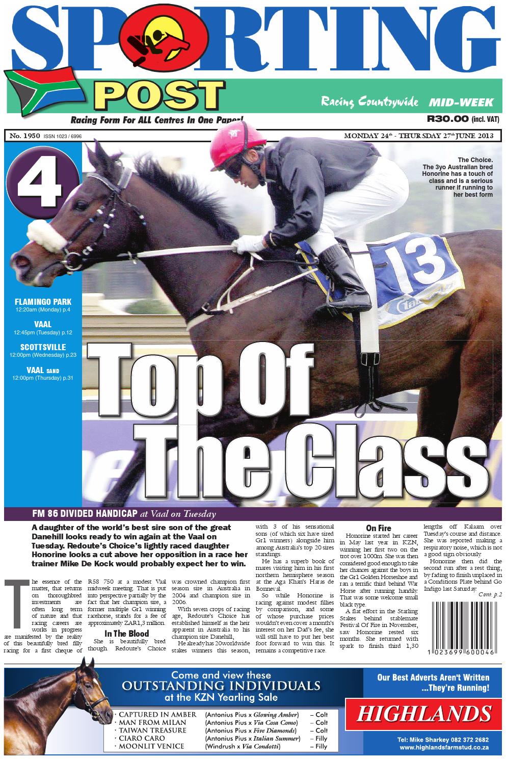 24-27 June #1950 Sporting Post by Sporting Post - Issuu