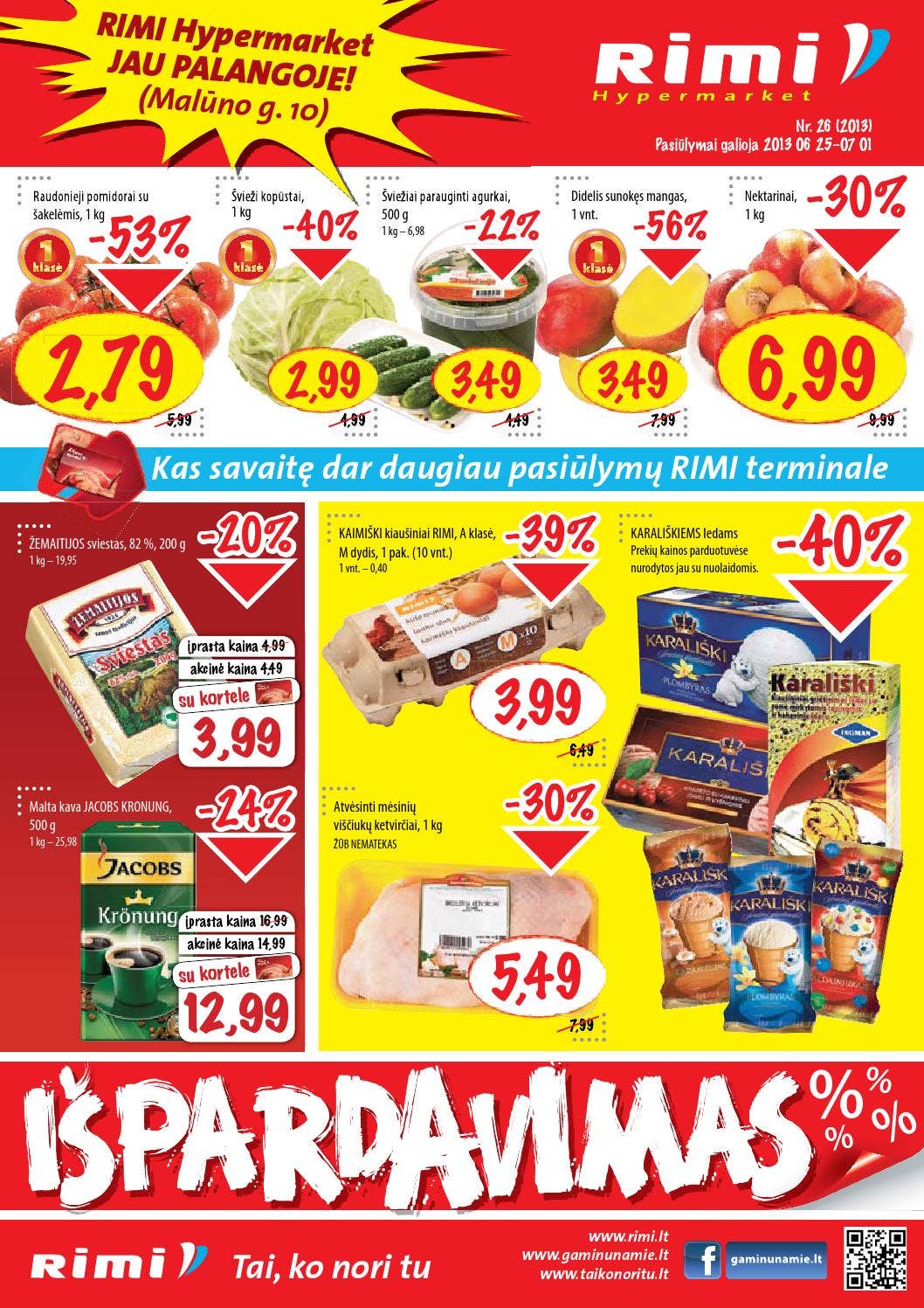 Rimi Hypermarket Nr.26-2013 by Rimi - Issuu