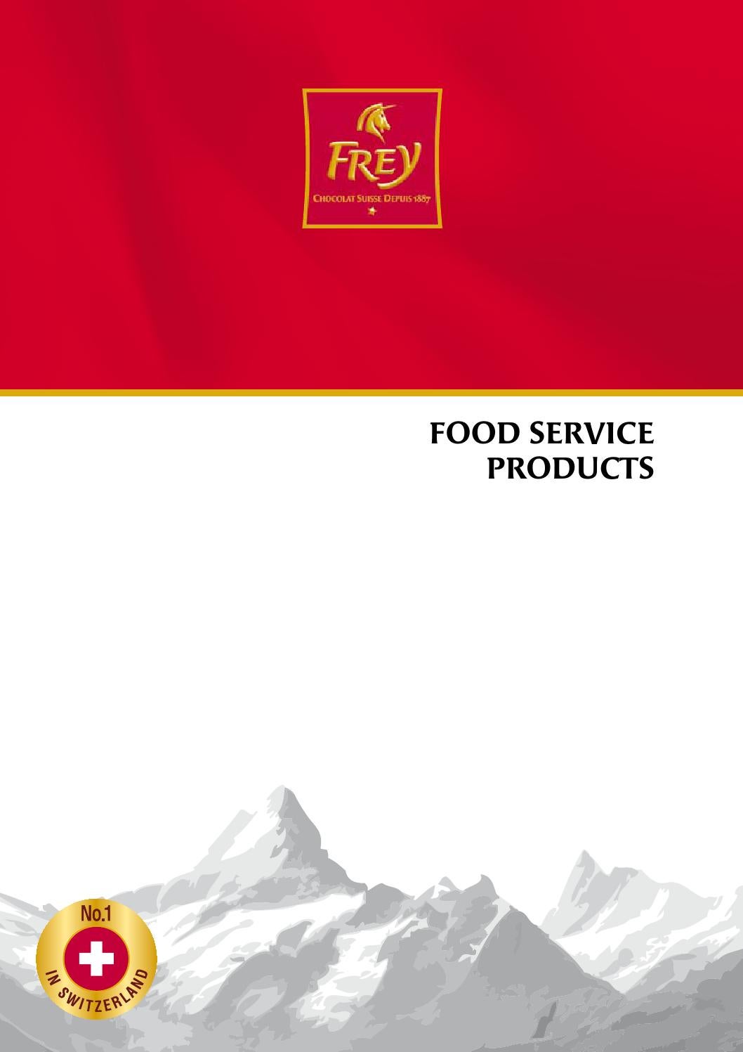 Brochure Chocolat Frey food service products by biwac webagentur - Issuu