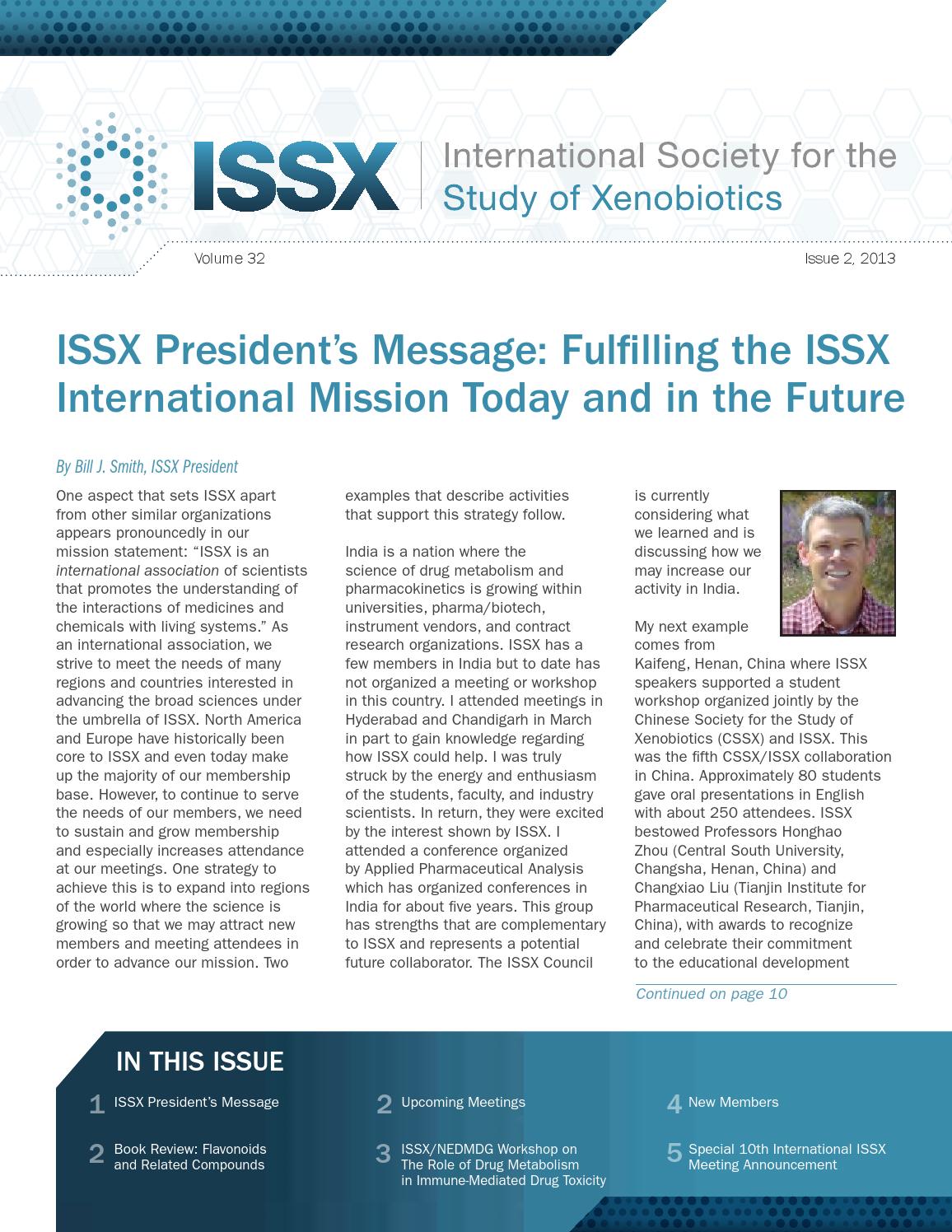 ISSX Newsletter | Issue 2, 2013 by ISSX - Issuu