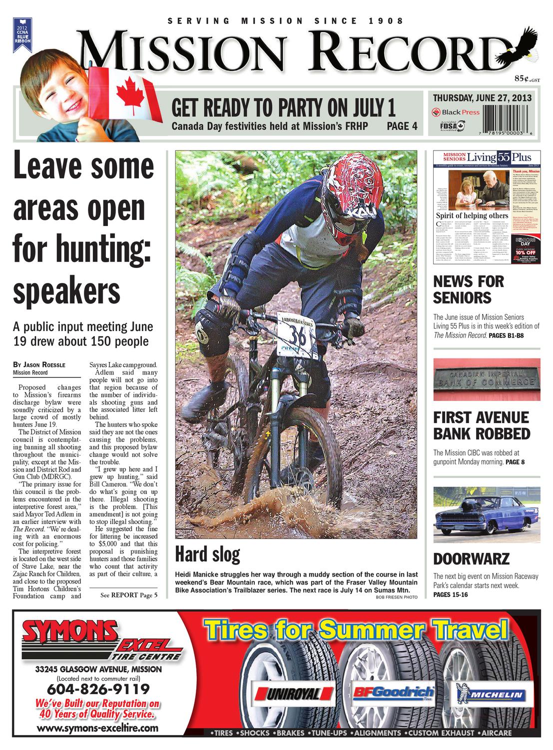 Mission City Record, June 27, 2013 by Black Press Media Group - Issuu
