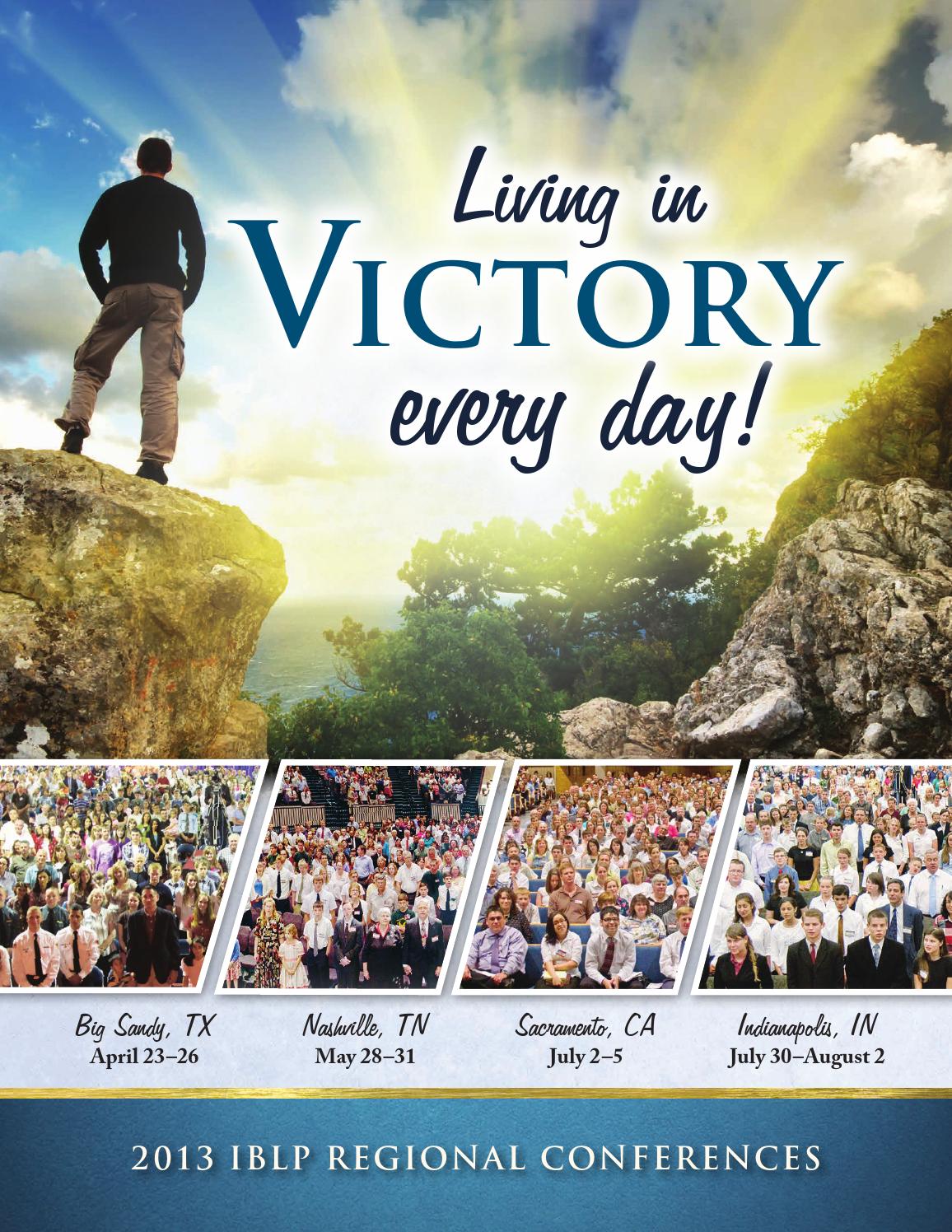 2013 Conference Guide by Institute in Basic Life Principles - Issuu