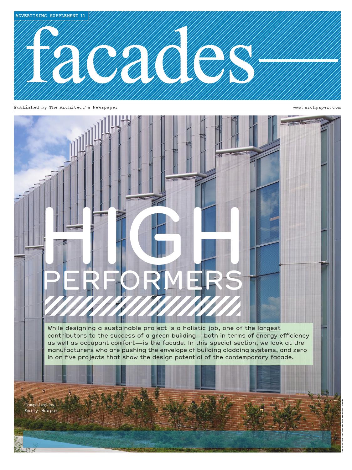 The Architect's Newspaper: Facades by The Architect's Newspaper - Issuu