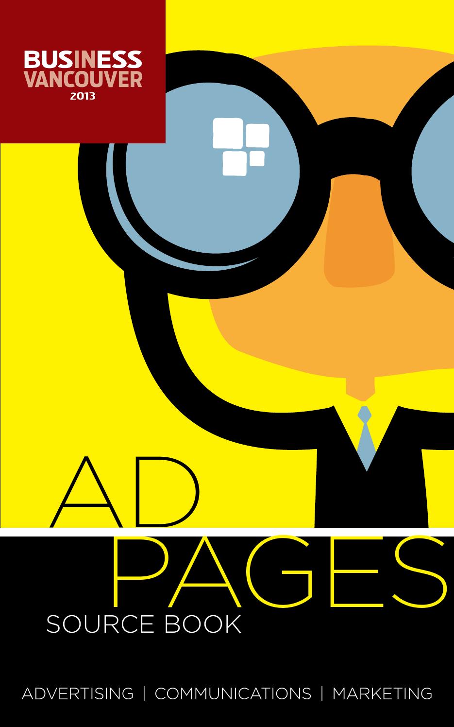 Adpages2013 ebook by Business in Vancouver Media Group - Issuu