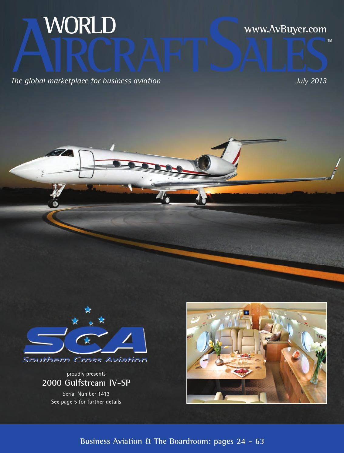 World Aircraft Sales Magazine July 2013 by AvBuyer Ltd. - Issuu