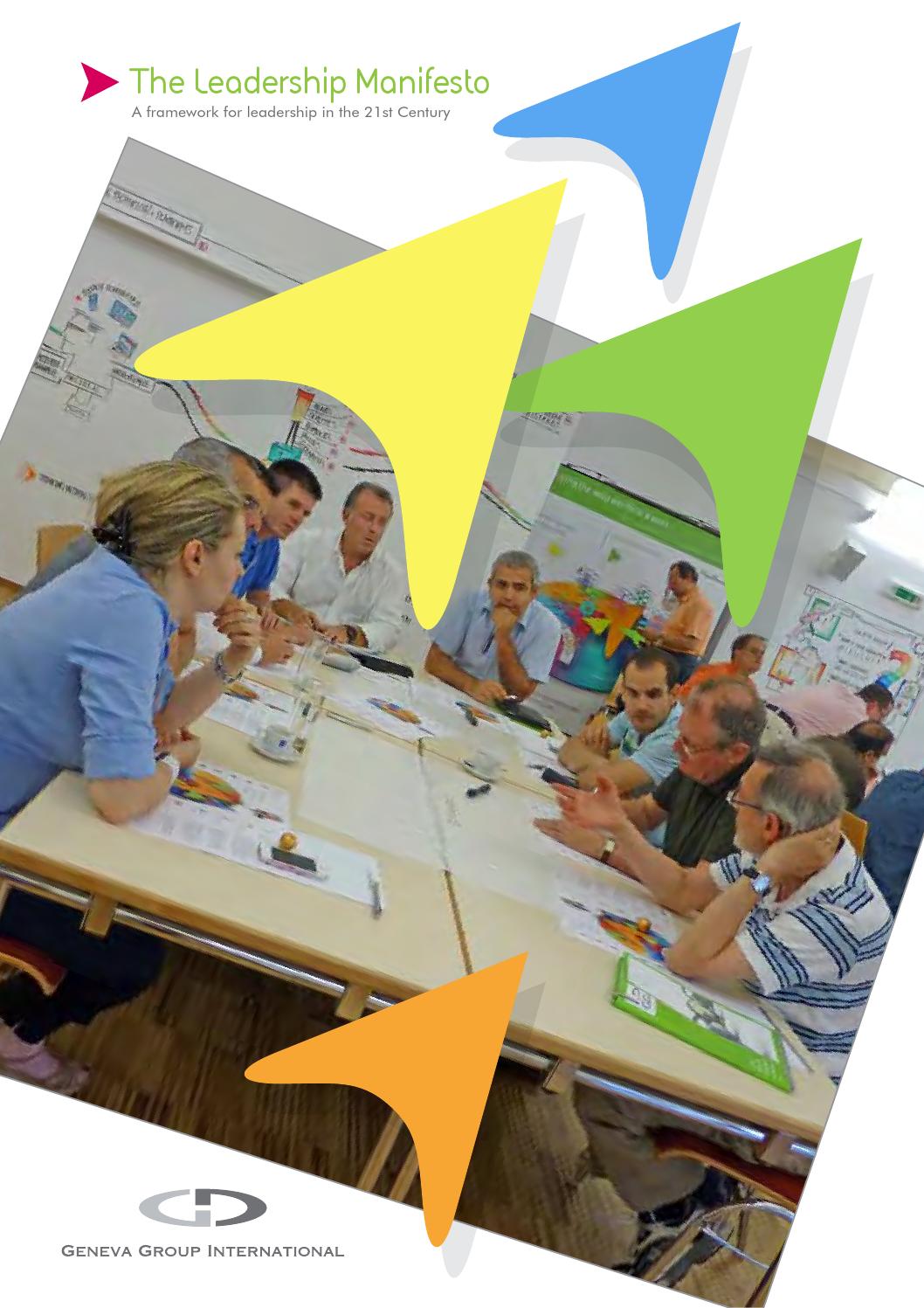 The Leadership Manifesto - 2013 by Group Partners - Issuu