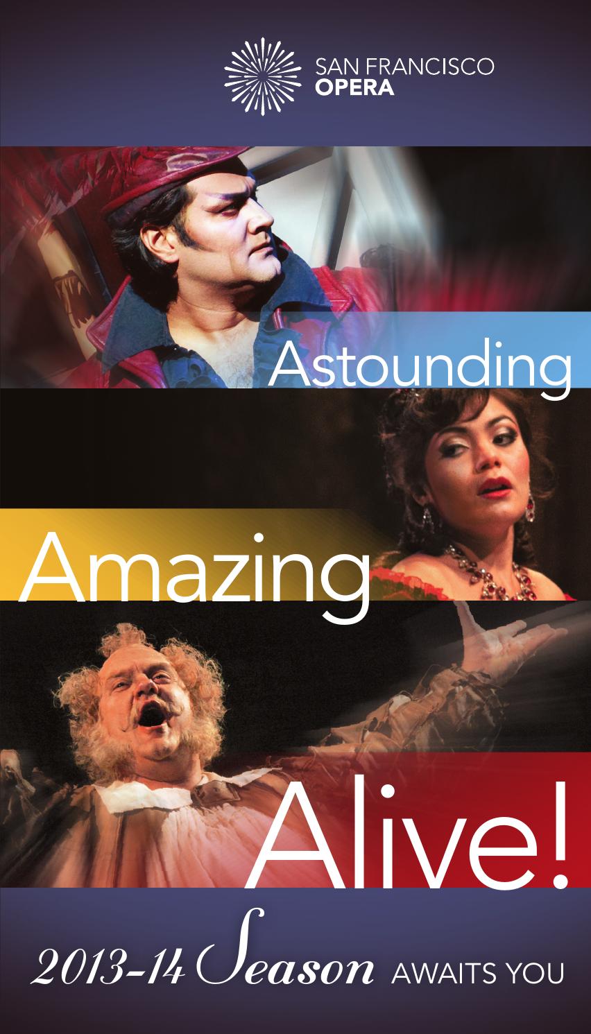 2013-14 Single Ticket Brochure by San Francisco Opera - Issuu