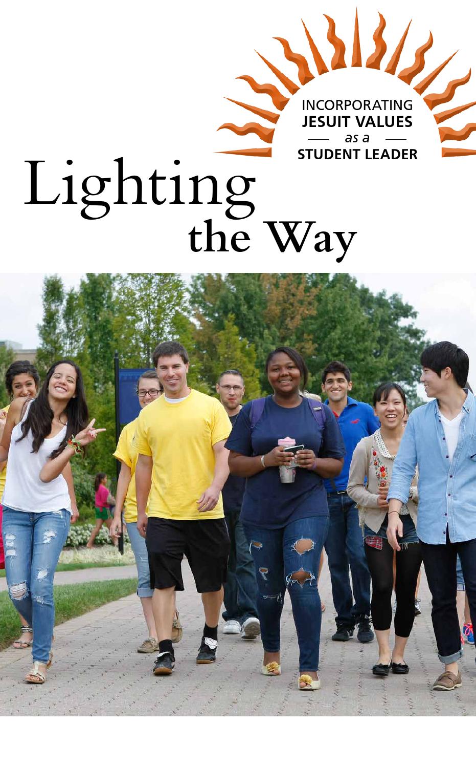 Lighting the Way: Incorporating Jesuit Values as a Student Leader by ...