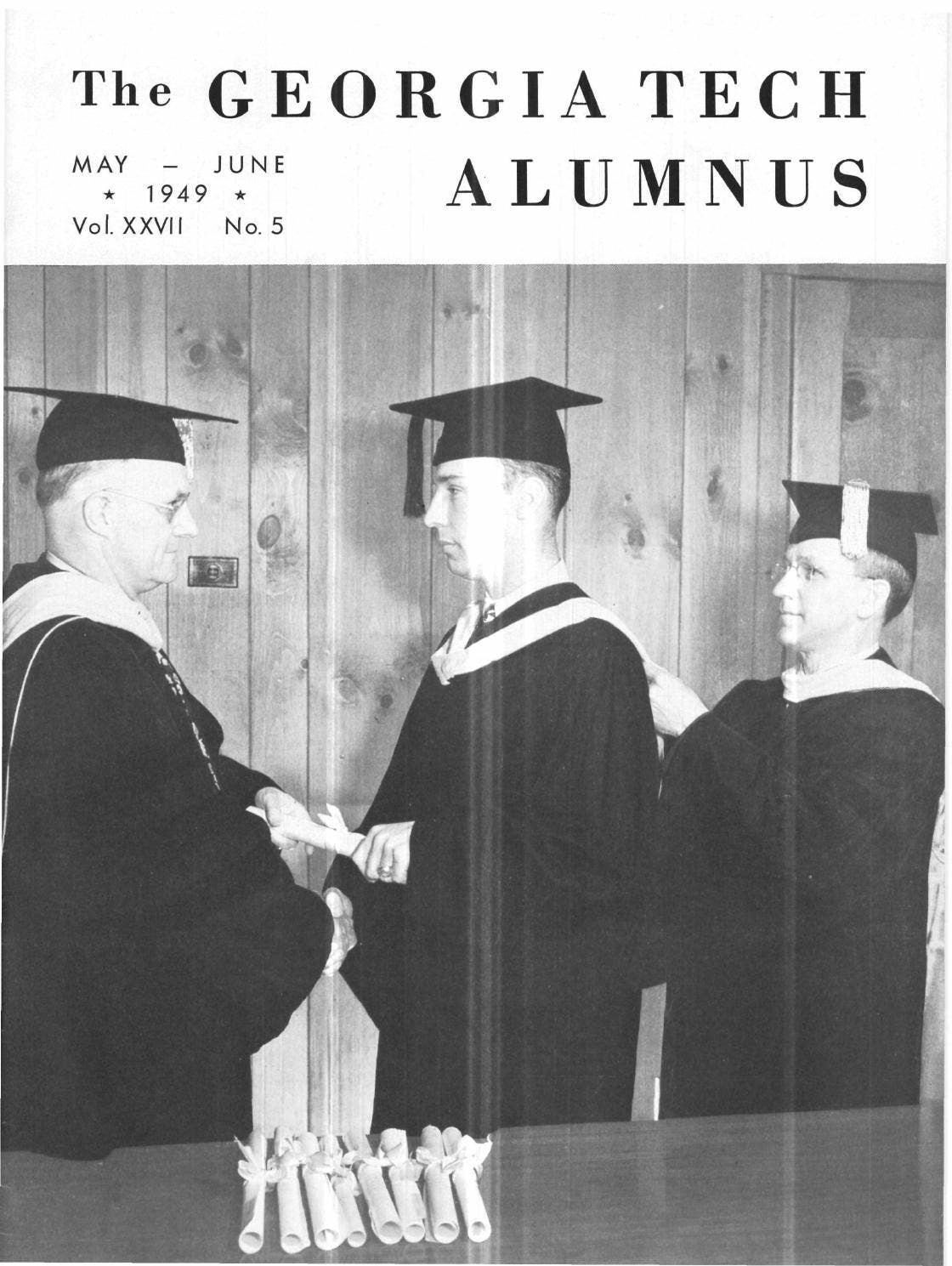 Georgia Tech Alumni Magazine Vol. 27, No. 05 1949 by Georgia Tech ...