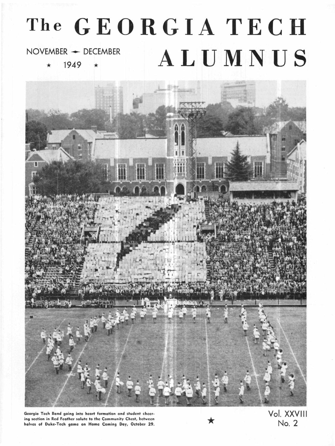Georgia Tech Alumni Magazine Vol. 28, No. 02 1949 by Georgia Tech ...
