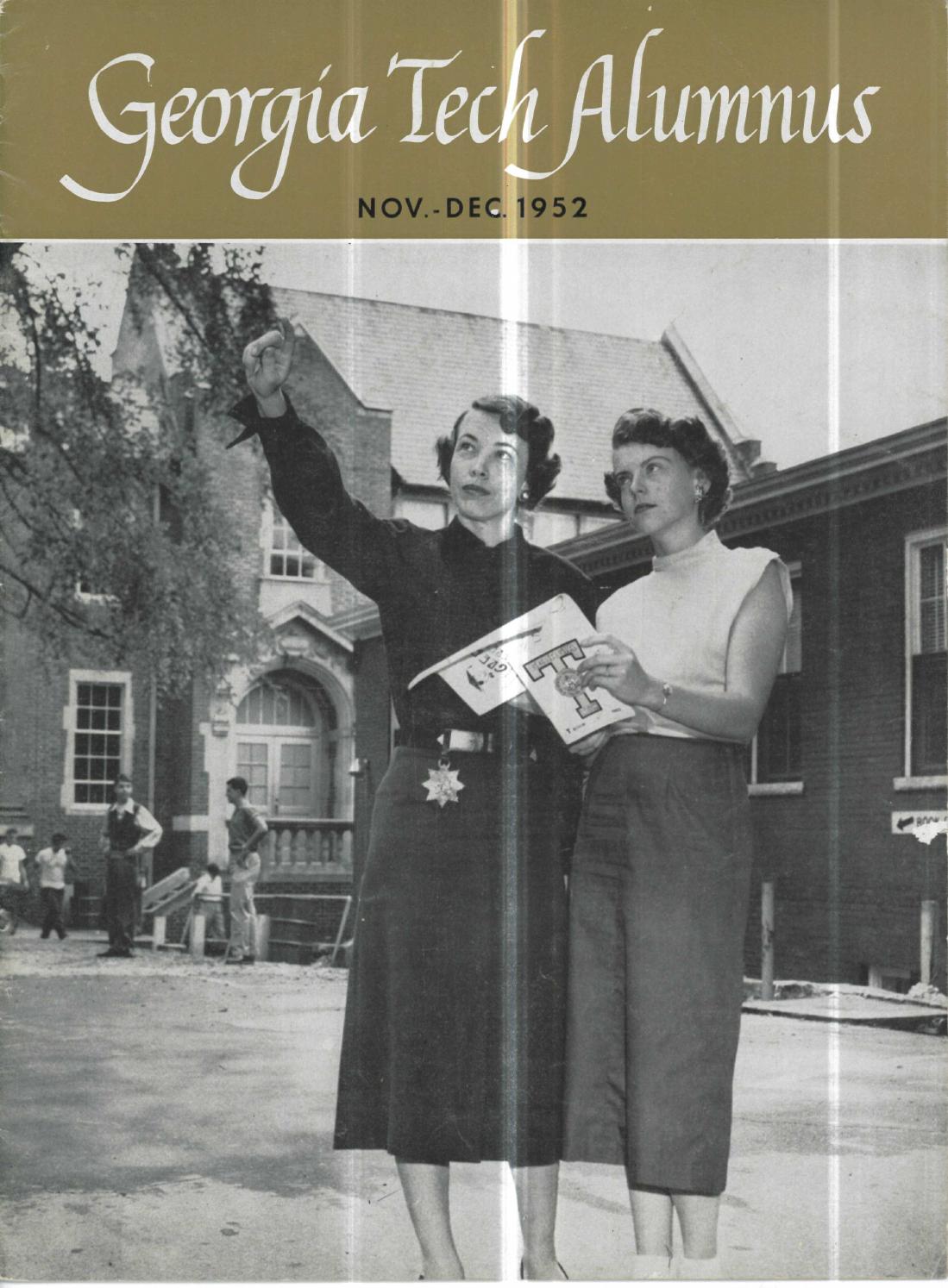 Georgia Tech Alumni Magazine Vol. 31, No. 02 1952 by Georgia Tech ...