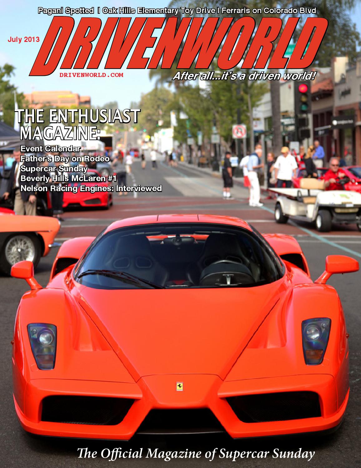 The July 2013 Issue of DrivenWorld Magazine by Driven World Magazine ...