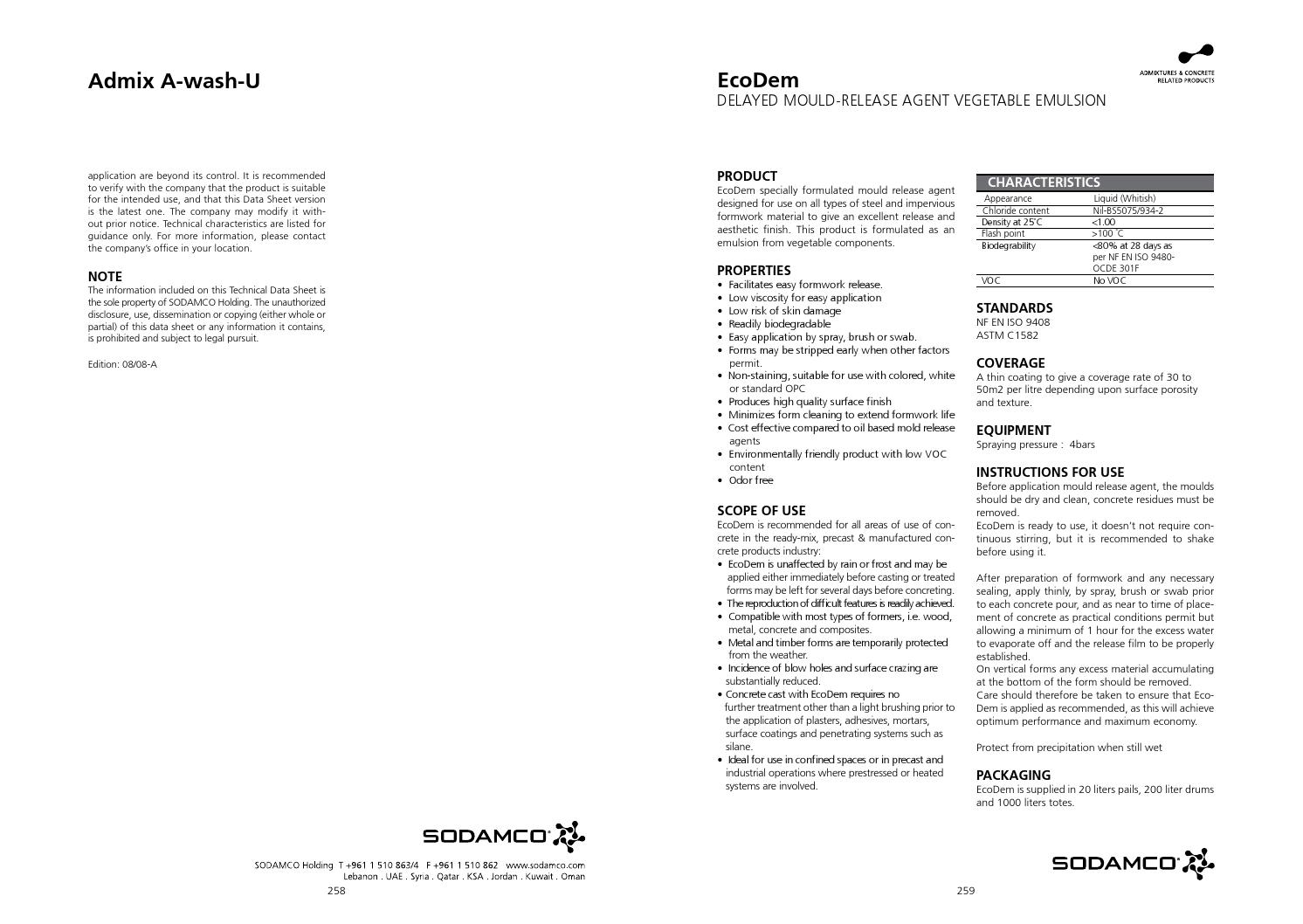 Sodamco Weber Product catalogue 2012 by Weber - Issuu