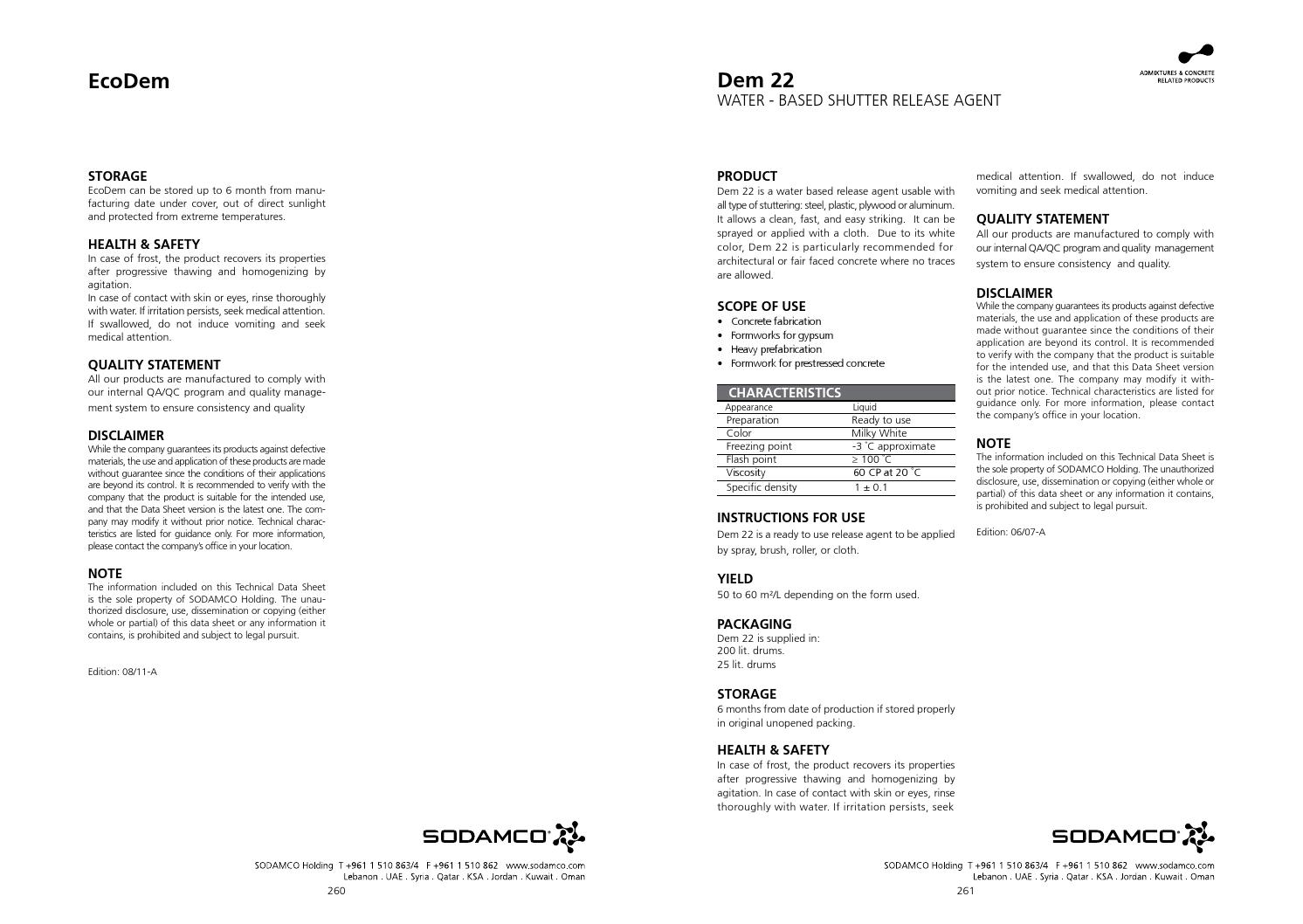 Sodamco Weber Product catalogue 2012 by Weber - Issuu