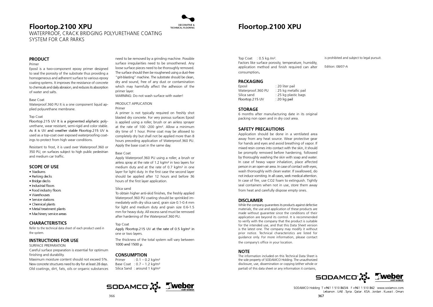 Sodamco Weber Product catalogue 2012 by Weber - Issuu