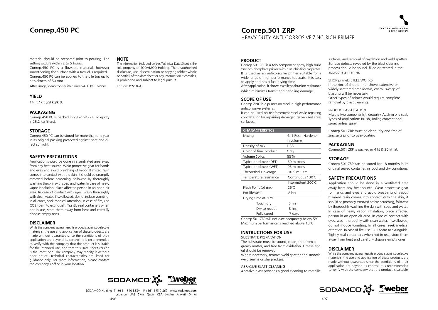 Sodamco Weber Product catalogue 2012 by Weber - Issuu