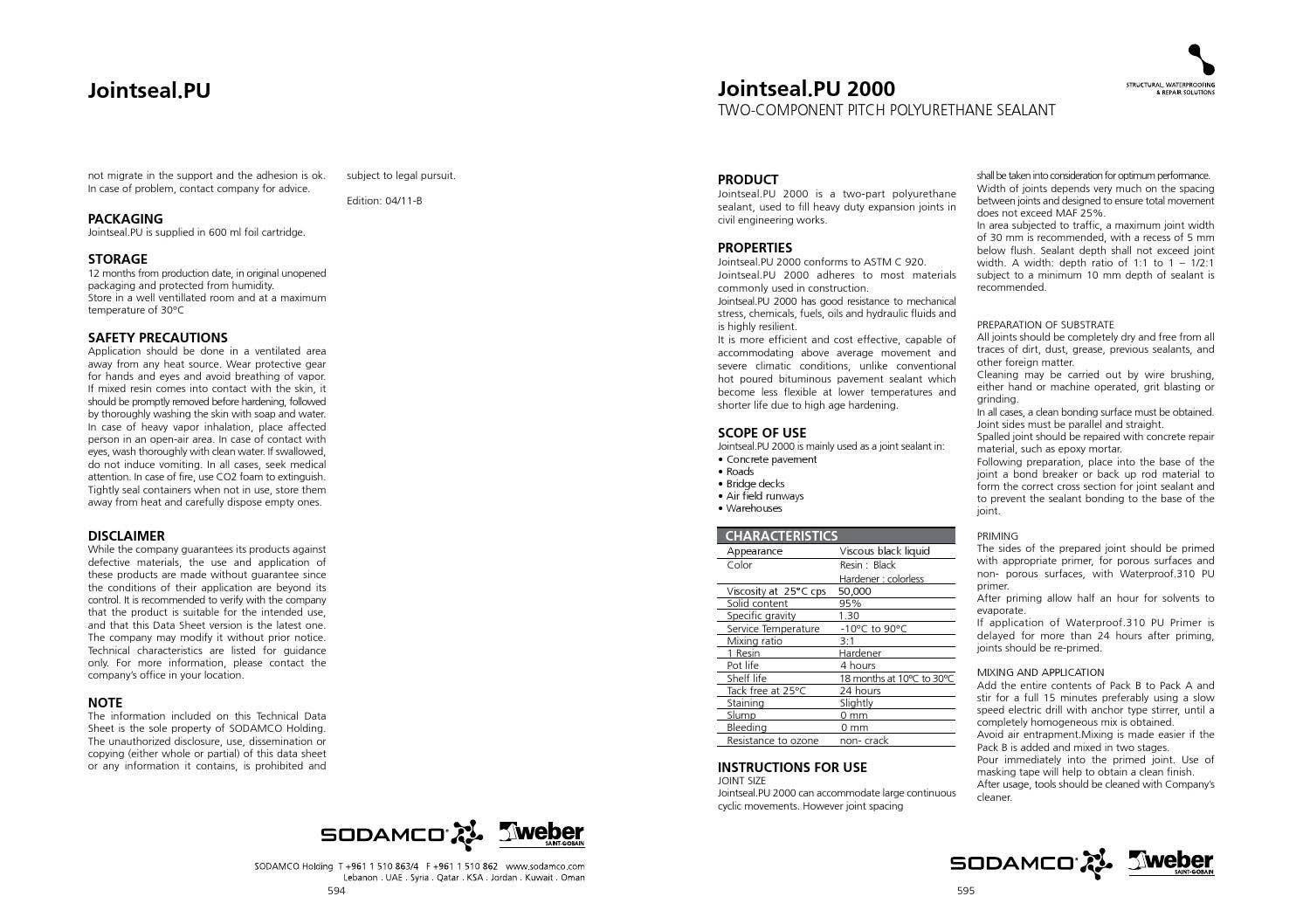 Sodamco Weber Product catalogue 2012 by Weber - Issuu