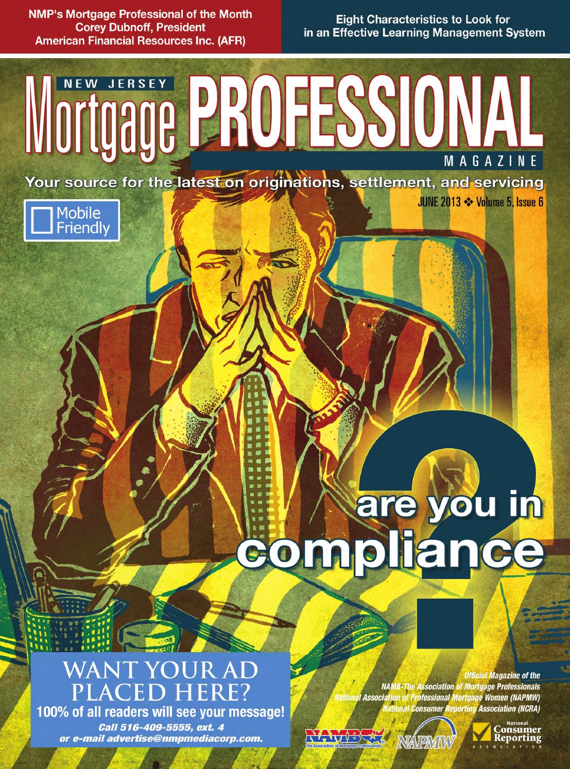New Jersey Mortgage Professional Magazine June 2013 by United Sports ...