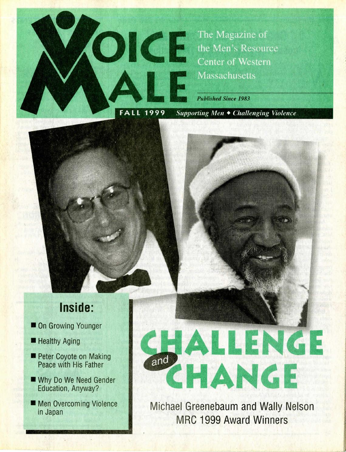 Voice Male Fall 1999 by Voice Male Magazine - Issuu