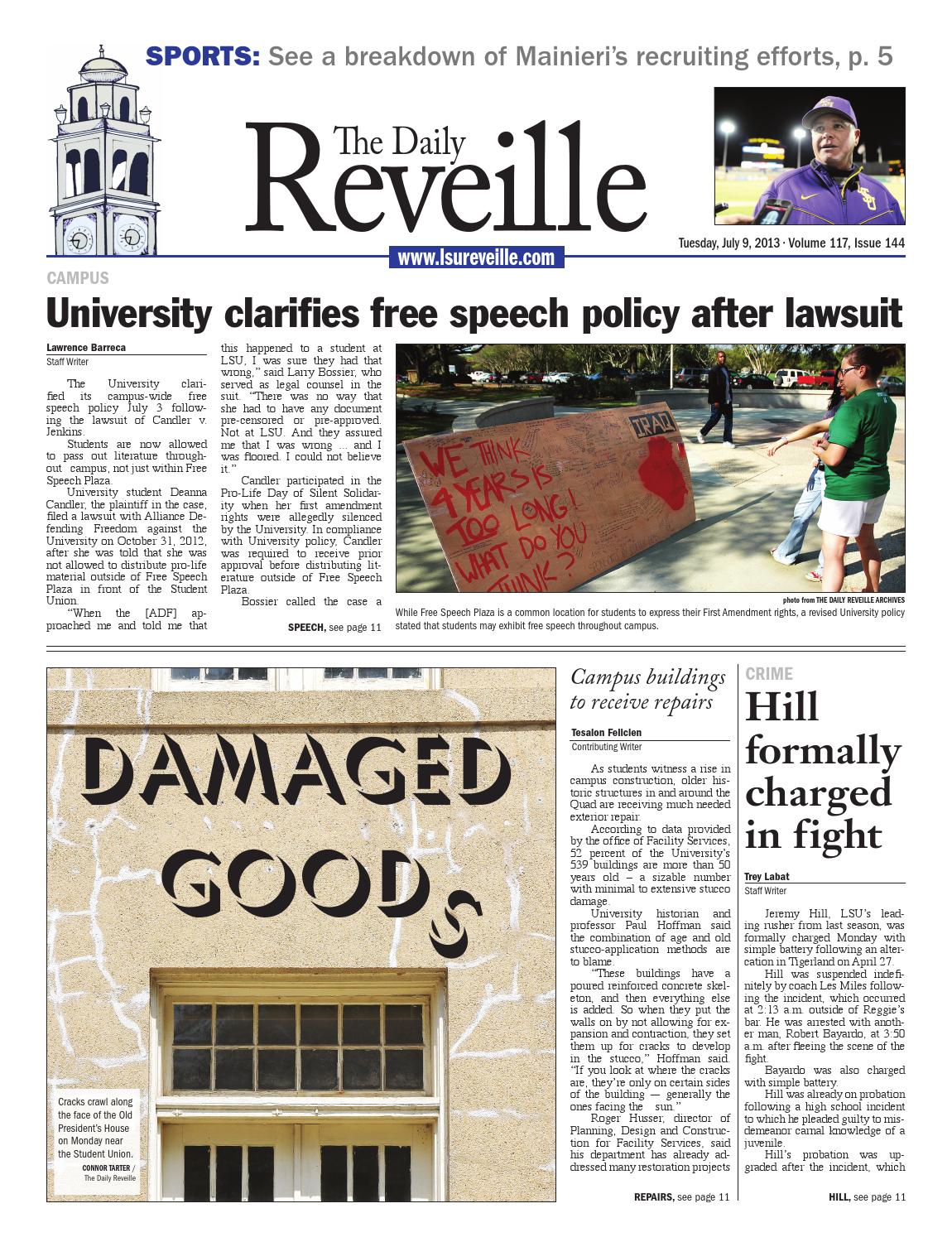 The Daily Reveille - July 9, 2013 by Reveille - Issuu