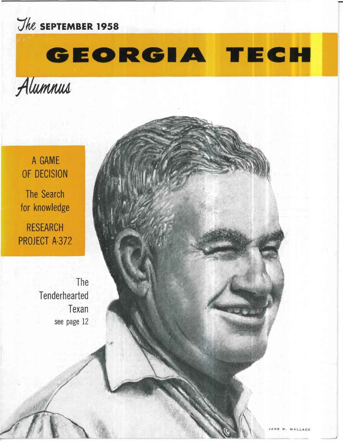 Georgia Tech Alumni Magazine Vol. 37, No. 01 1958 by Georgia Tech ...