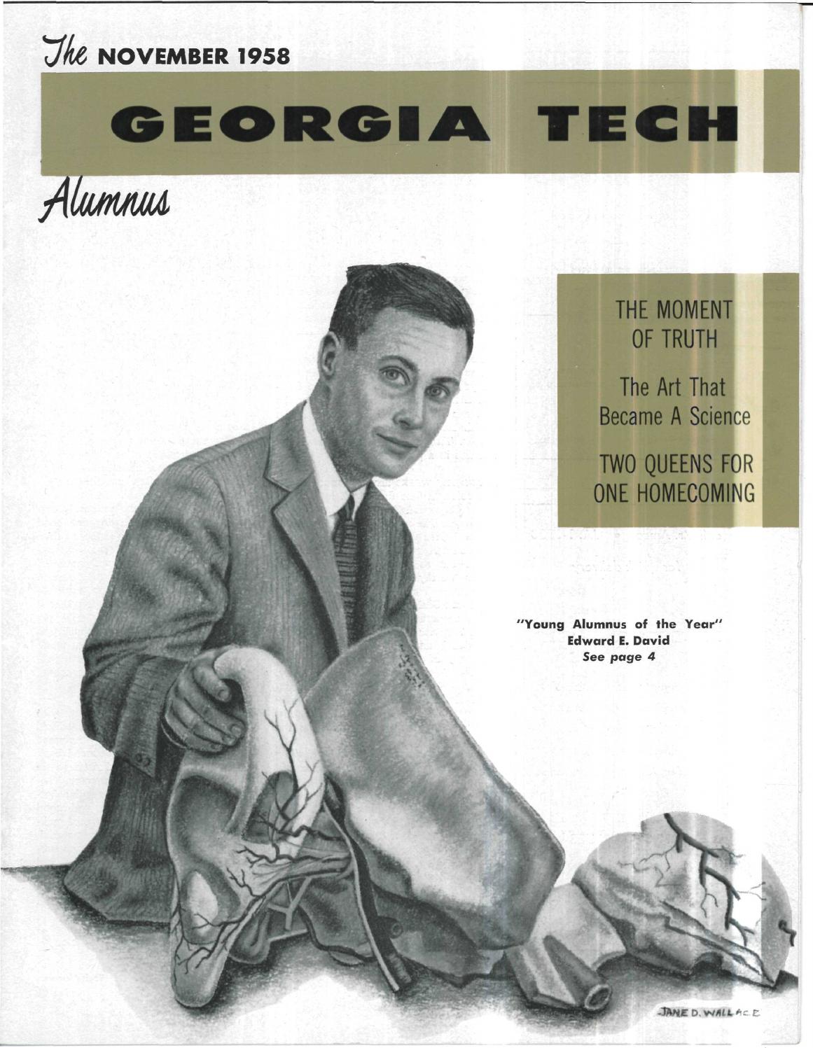 Georgia Tech Alumni Magazine Vol. 37, No. 03 1958 by Georgia Tech ...
