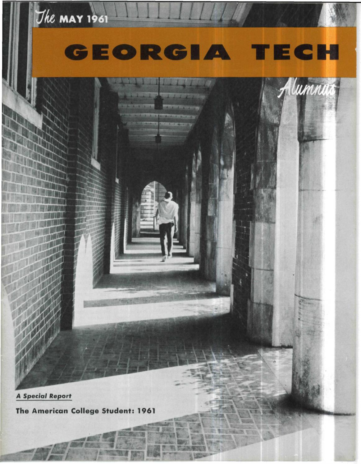 Georgia Tech Alumni Magazine Vol. 39, No. 07 1961 by Georgia Tech ...