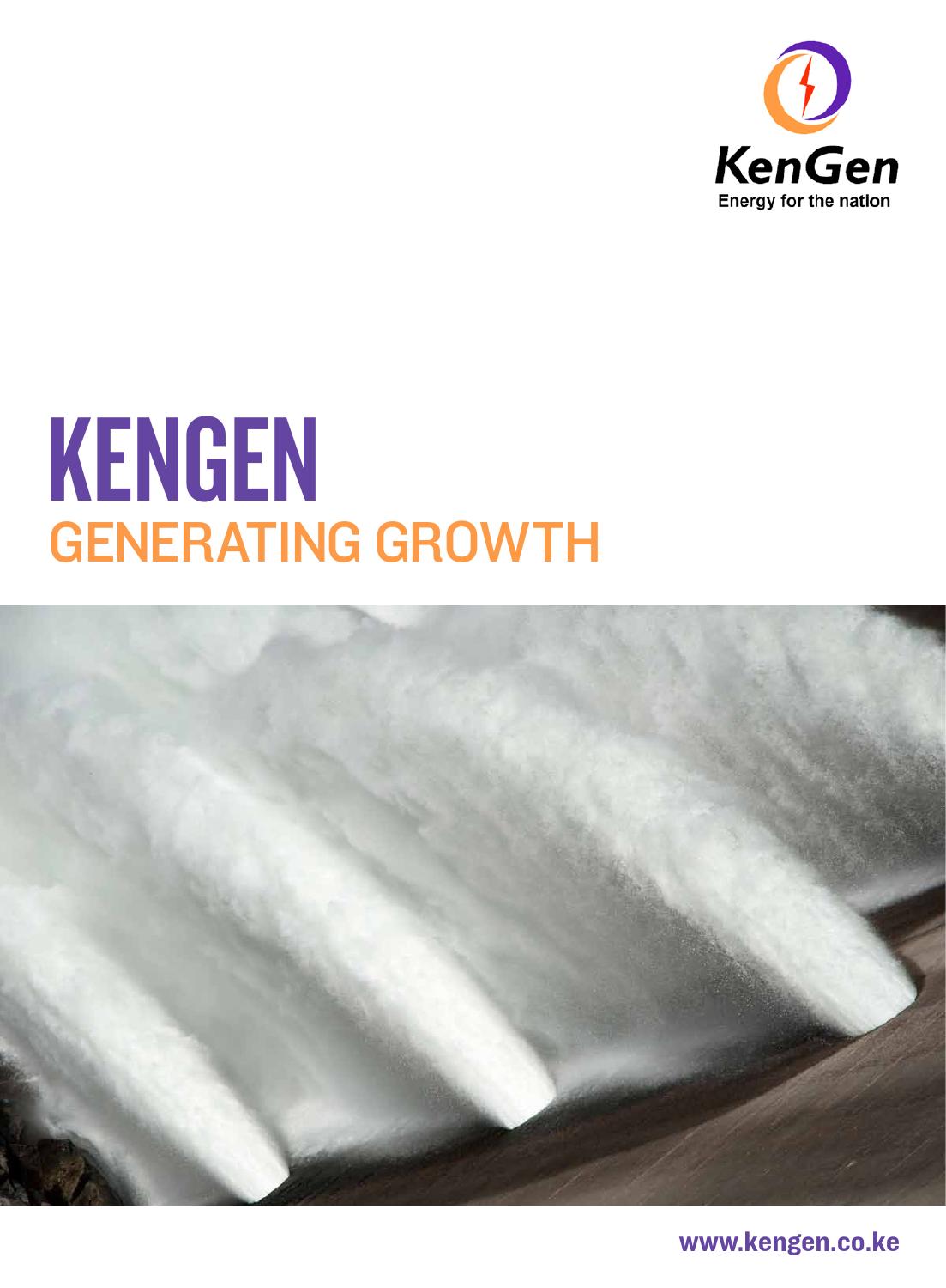 Kengen africa energy aug13 bro by Business Excellence Magazine - Issuu