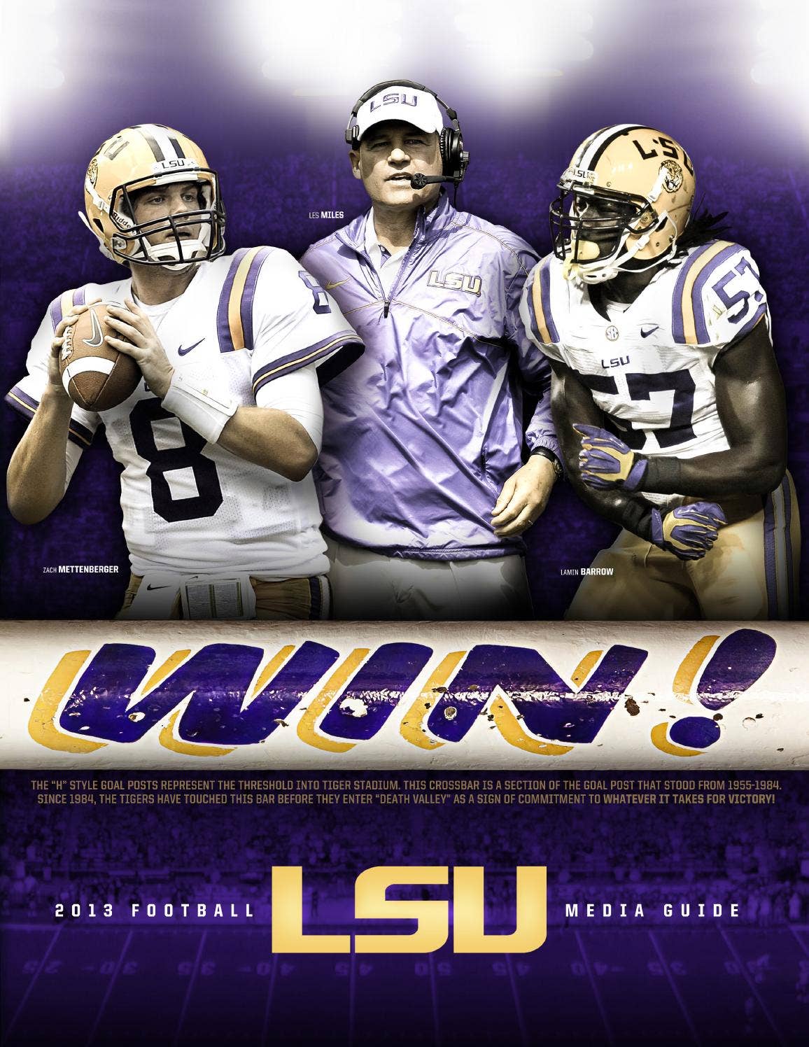 2013 LSU Football Media Guide by LSU Athletics - Issuu