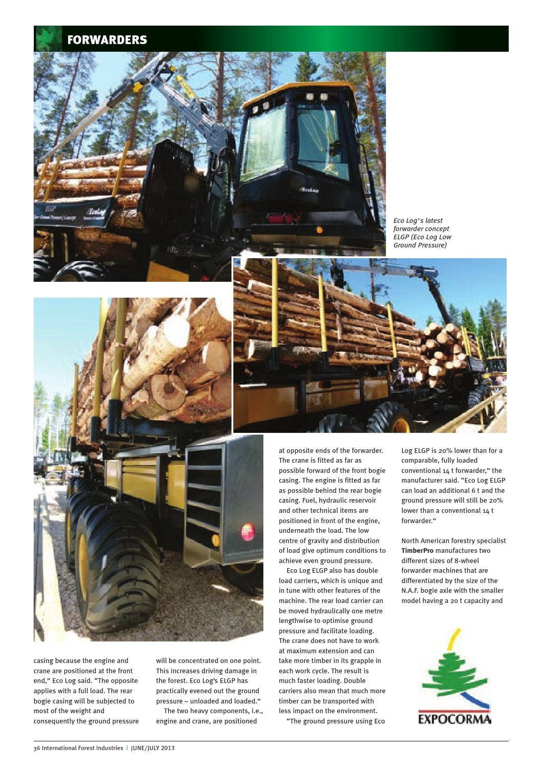 International Forest Industries Magazine June July 2013 by ...