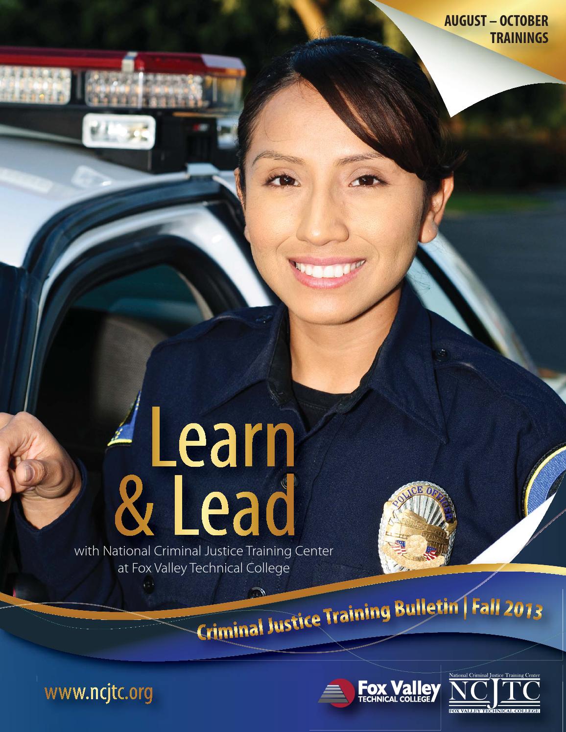 FVTC Criminal Justice Training Bulletin - Fall 2013 by Fox Valley ...