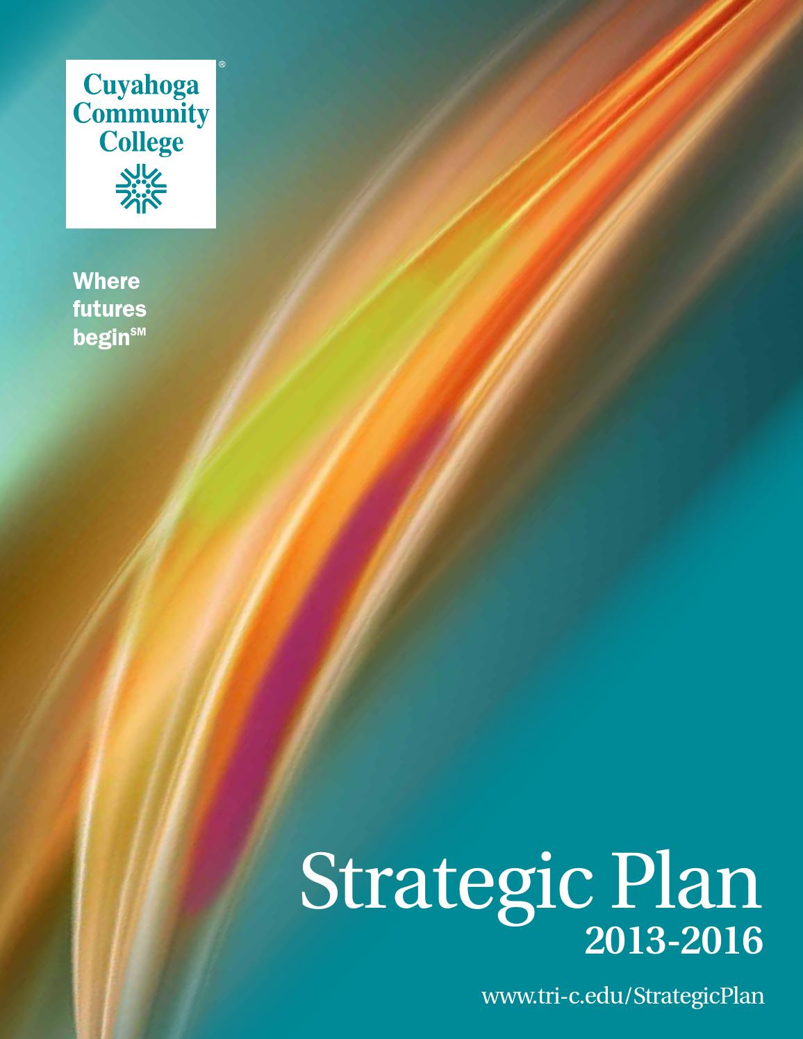 Strategic Plan by Cuyahoga Community College - Issuu