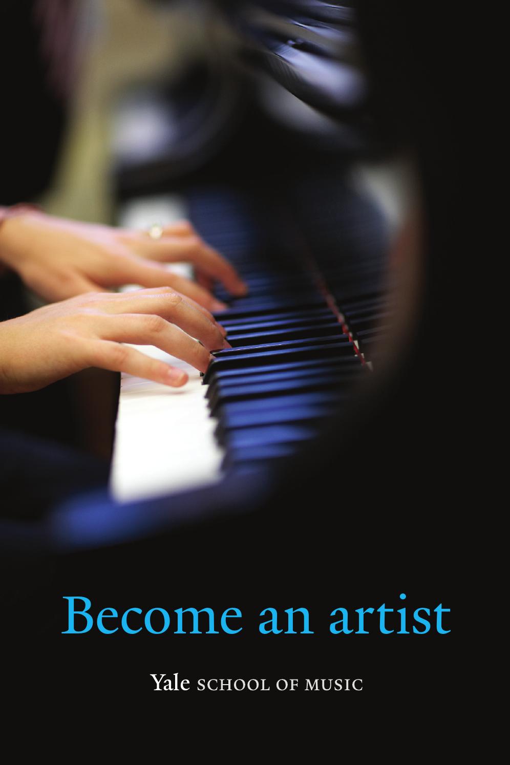 Admissions Viewbook by Yale School of Music - Issuu