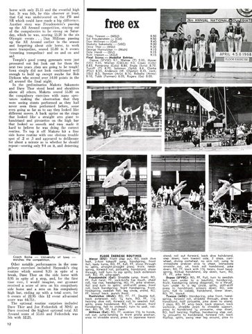 Modern Gymnast - May 1968 by USA Gymnastics - Issuu