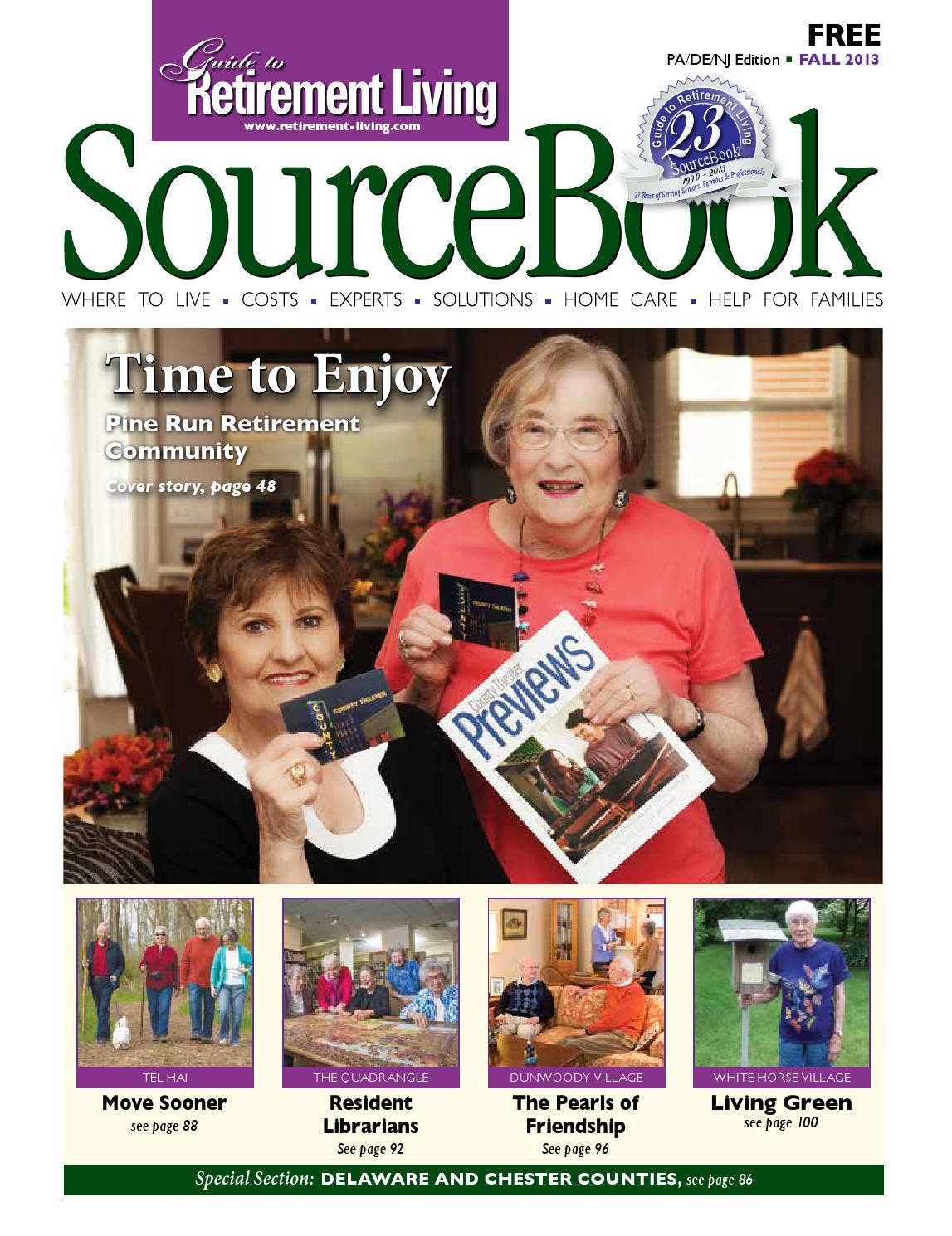 Guidetoretirementlivingsourcebookpafall13 by Positive Aging Sourcebook ...