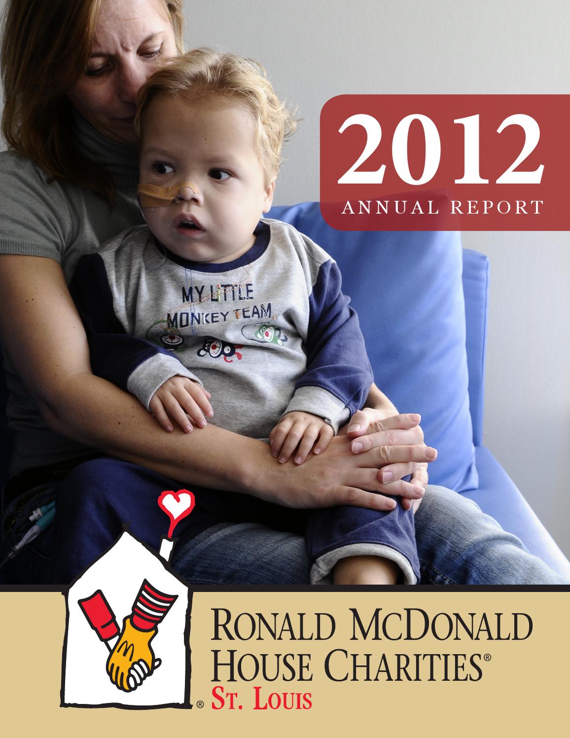 2012 RMHC St. Louis Annual Report by Ronald McDonald House Charities of ...
