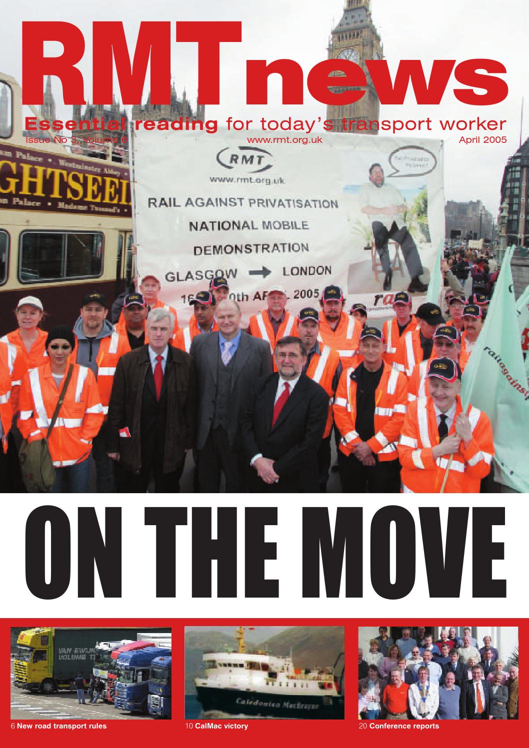 RMT News April 05 by RMT Union - Issuu