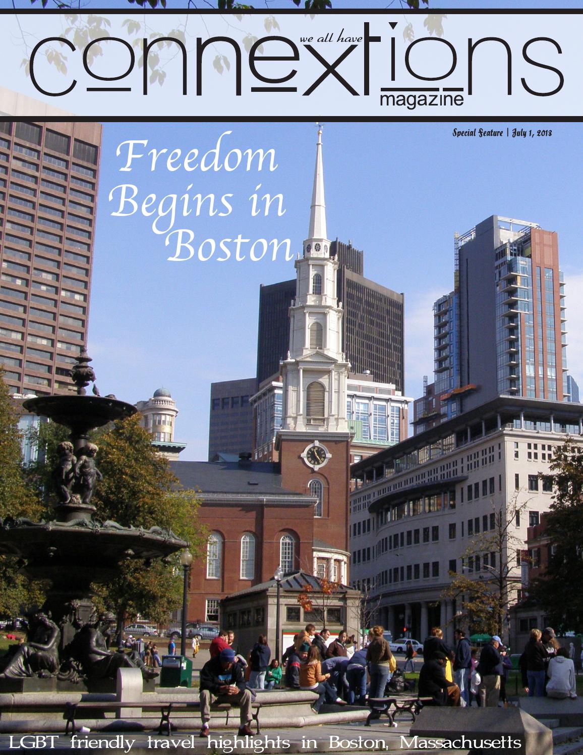 LGBT Friendly Travel to Boston by Connextions Magazine - Issuu